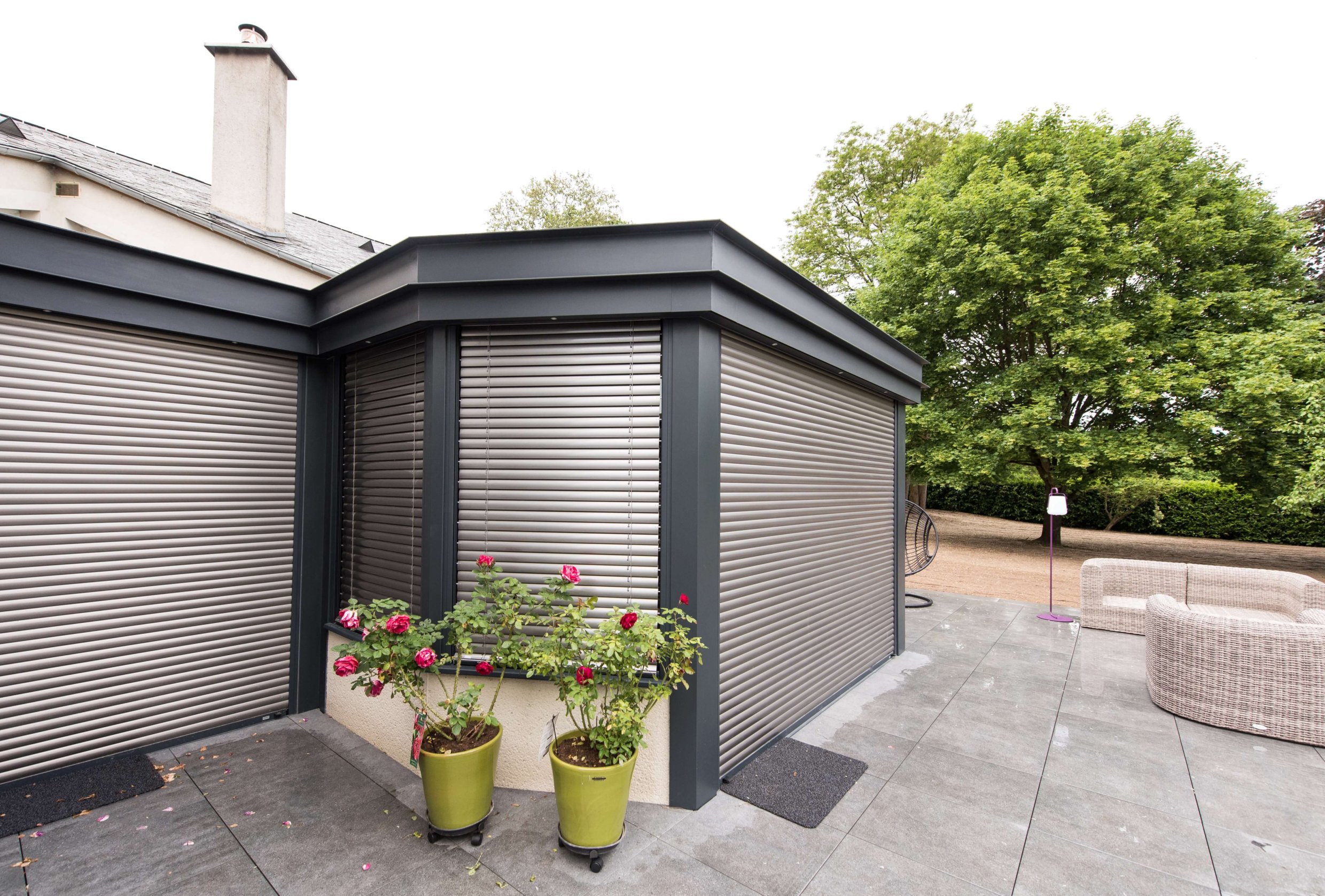 Protection solaire : Système occultant pour véranda, extension ...