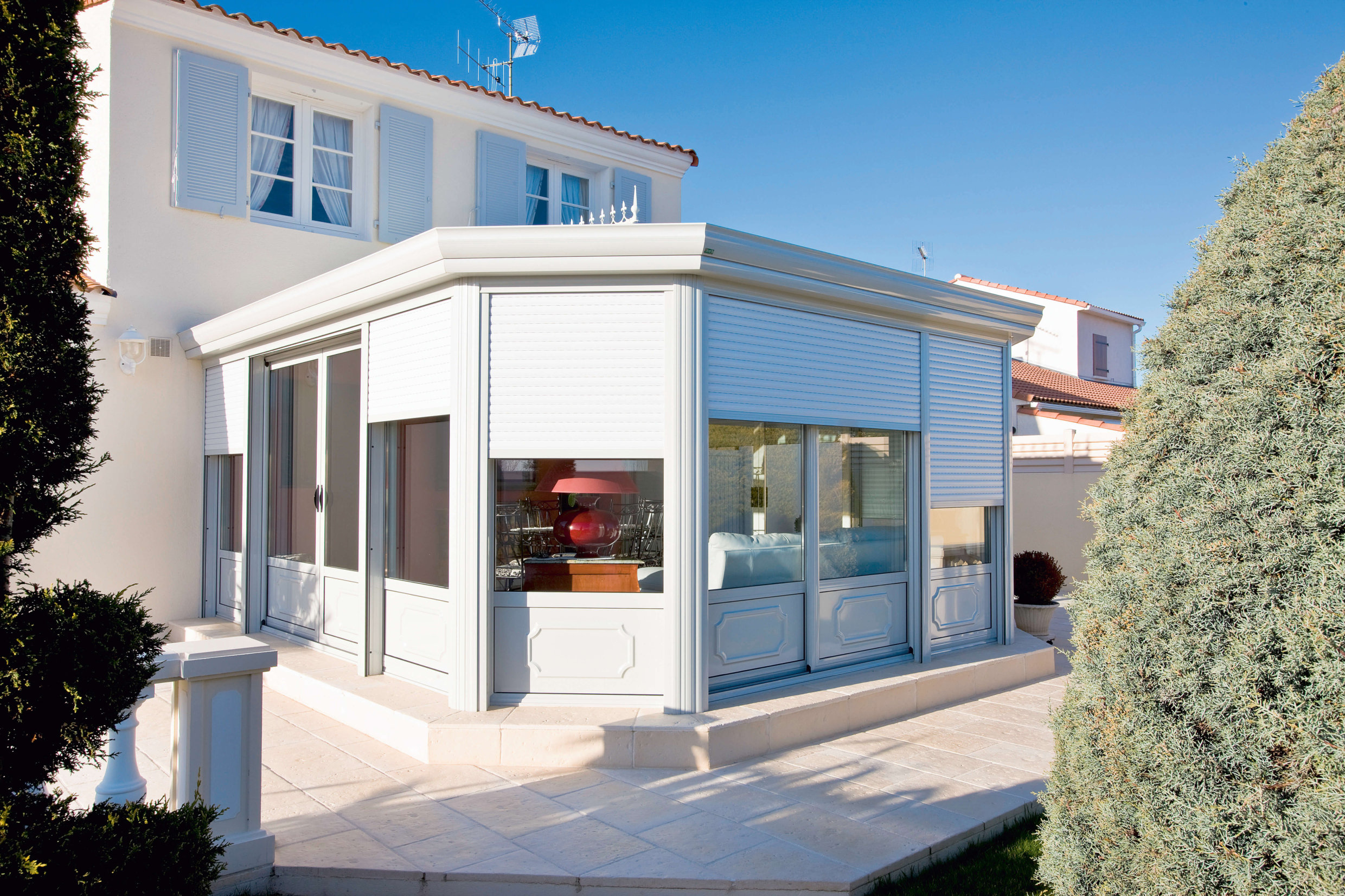 Protection solaire : Système occultant pour véranda, extension ...