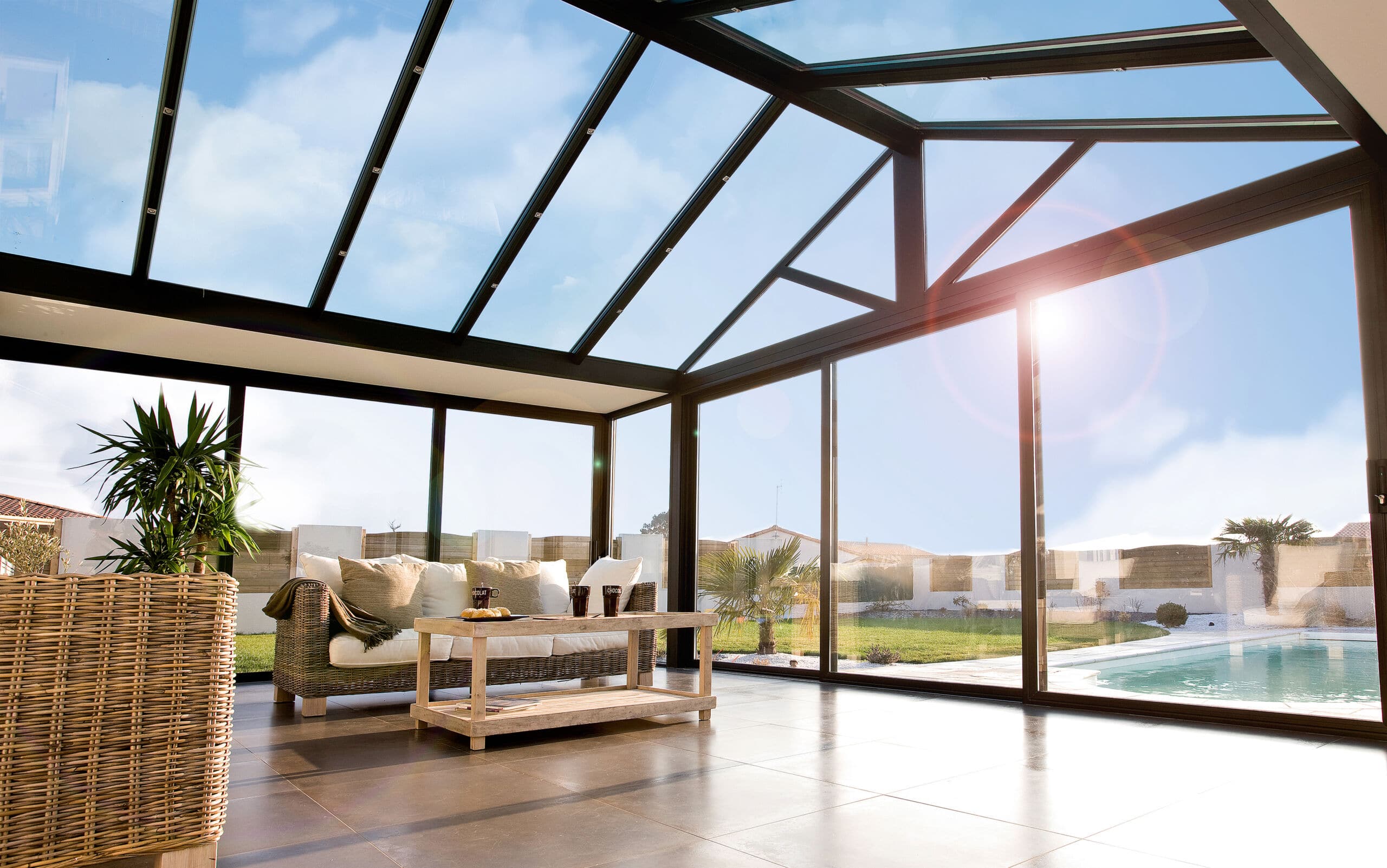 Verrière : Donnez un aspect de verrière à votre véranda - Concept Alu