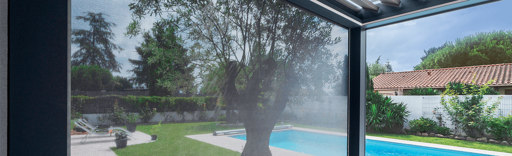 Zip screen - Concept Alu