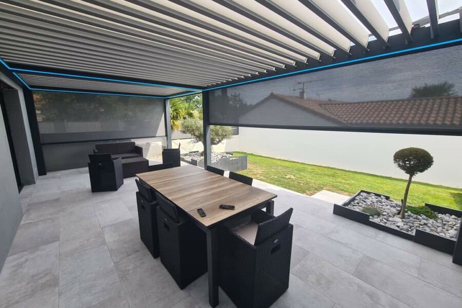 Zip screen - Concept Alu