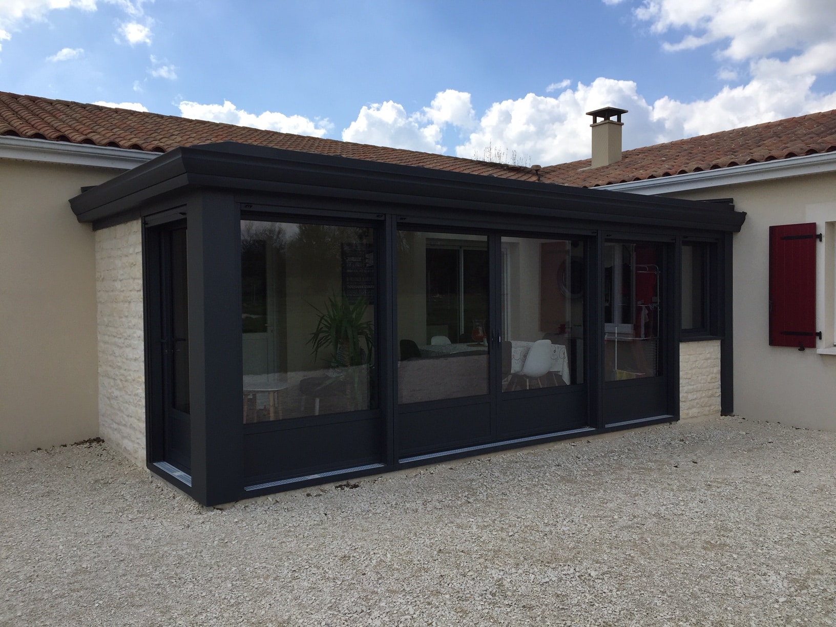 Votre véranda à Cognac avec Fenêtres & Vérandas LUZ - Concept Alu